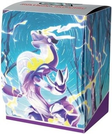 Pokemon Center Japan Exclusive: Miraidon Violet ex Deck Box - Pokemon ...