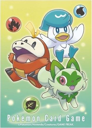 Pokemon TCG: Pokemon Center Japan Exclusive Card Sleeves - Sprigatito ...