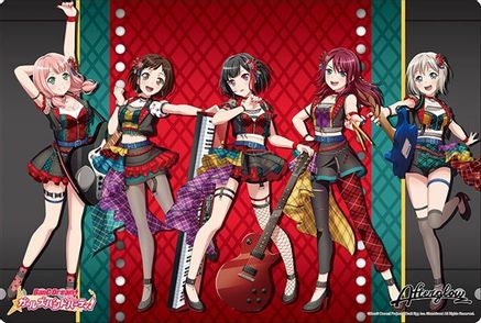 Bushiroad Rubber Mat Collection V2 Vol.553: BanG Dream! Girls Band ...