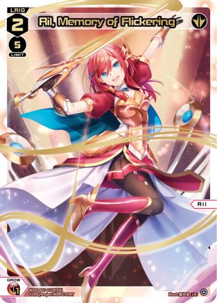 Ril, Memory of Flickering (LR) - Welcome Back Diva -Lostorage- - WIXOSS