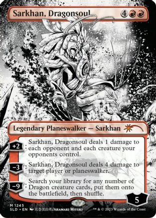 Sarkhan, Dragonsoul (Borderless) - Secret Lair Drop Series - Magic: The ...
