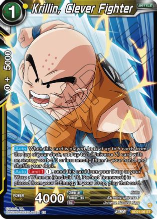 Krillin, Clever Fighter - Power Absorbed - Dragon Ball Super: Masters
