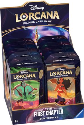 Disney Lorcana: The First Chapter Starter Deck Display - The First ...