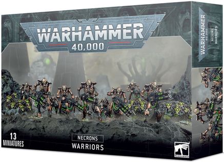 Warhammer 40K - Necrons: Warriors - Warhammer Plastic Box Sets ...