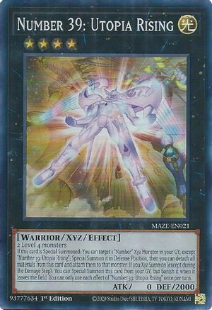 Number 39: Utopia Rising - Maze of Memories - YuGiOh