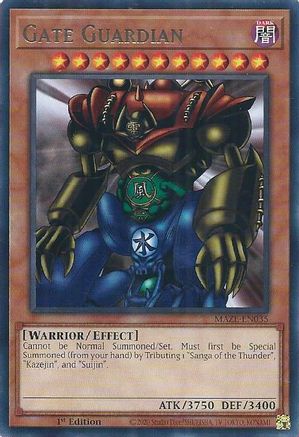 Gate Guardian - Maze of Memories - YuGiOh