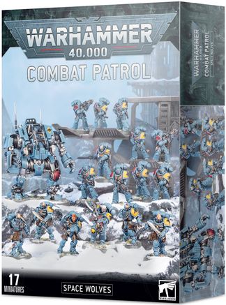 Warhammer: 40K - Combat Patrol: Space Wolves - Warhammer Plastic Box ...