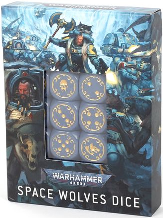 Warhammer: 40K - Space Wolves Dice Set (20-pack) - Warhammer Game ...