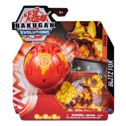 Bakugan Deka Single Pack - Pyrus Deka Blitz Fox - Evolutions - Bakugan TCG