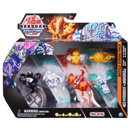 Bakugan Battle Strike Pack - Pyrus Neo Hydorous Haos Babadrill ...