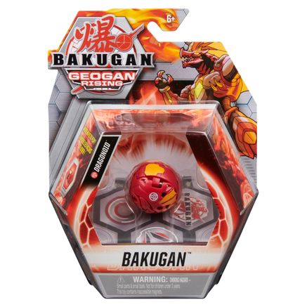 Core Bakugan Single Pack - Pyrus Dragonoid - Geogan Rising - Bakugan TCG