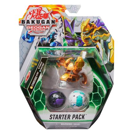 Bakugan Starter 3-Pack - Aurelus Cyndeous Ultra - Geogan Rising ...