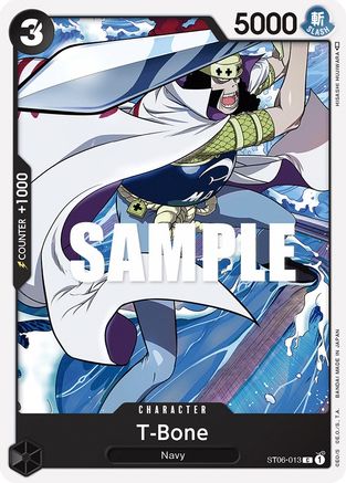 T-Bone - Starter Deck 6: Absolute Justice - One Piece Card Game
