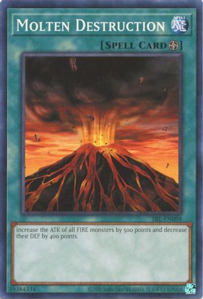 Molten Destruction - Spell Ruler (25th Anniversary Edition) - YuGiOh
