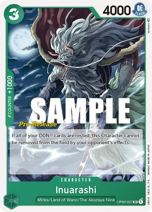 TCGplayer - One Piece Card Game Paramount War Pre-Release Cards Price Guide