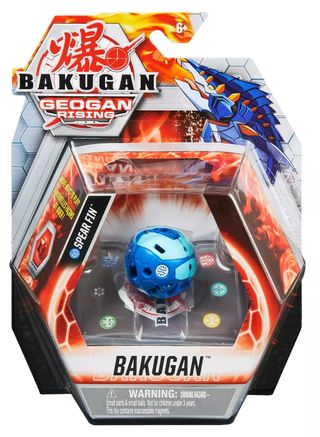 Core Bakugan Single Pack - Aquos Spear Fin - Geogan Rising - Bakugan TCG