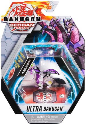 Bakugan Ultra Single Pack - Darkus Diamond Nillious Ultra - Geogan Rising - Bakugan TCG