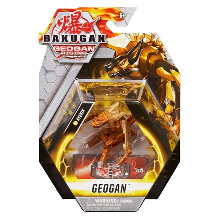 Bakugan Geogan Single Pack - Aurelus Hyenix - Geogan Rising - Bakugan TCG
