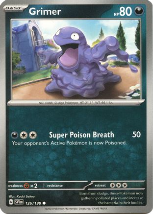 Grimer - SV01: Scarlet & Violet Base Set - Pokemon
