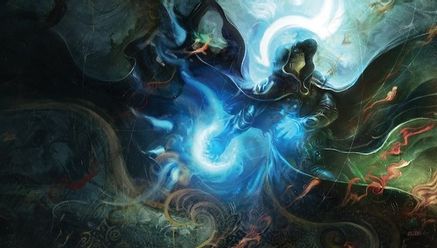 Aleksi Briclot Planeswalker Playmat for Magic: The Gathering (Kickstarter Exclusive) - Jace ...