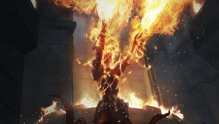 Aleksi Briclot Planeswalker Playmat for Magic: The Gathering (Kickstarter Exclusive) - Chandra ...