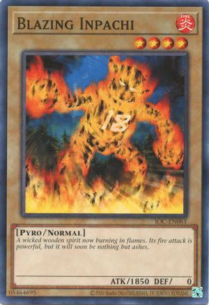 Blazing Inpachi - Invasion of Chaos (25th Anniversary Edition) - YuGiOh