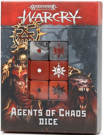 Warhammer: Age of Sigmar - Warcry: Agents of Chaos Dice (16-Pack ...