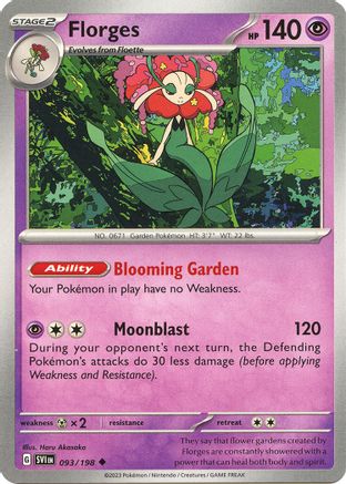 Florges - SV01: Scarlet & Violet Base Set - Pokemon