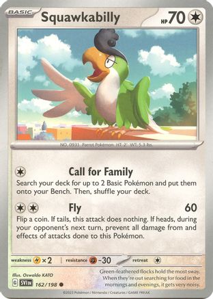 Squawkabilly - SV01: Scarlet & Violet Base Set - Pokemon