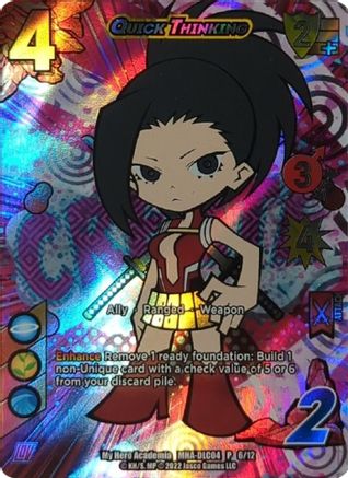 Quick Thinking - UniVersus: My Hero Academia: League of Villains DLC ...