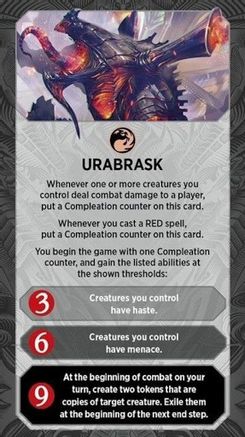 Urabrask Praetor Alignment Card - Unique and Miscellaneous Promos - Magic: The Gathering