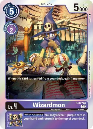 Wizardmon (Alternate Art) - Starter Deck 14: Beelzemon Advanced Deck ...