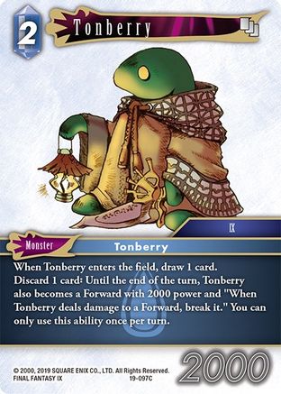 Tonberry - From Nightmares - Final Fantasy TCG
