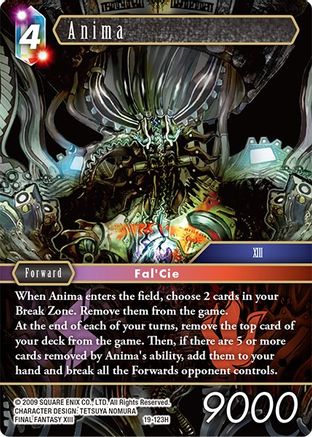 Anima - From Nightmares - Final Fantasy TCG