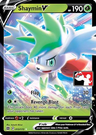 Shaymin V - Prize Pack Series Cards - Pokemon