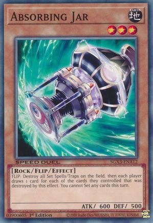 Absorbing Jar - Speed Duel GX: Duelists of Shadows - YuGiOh