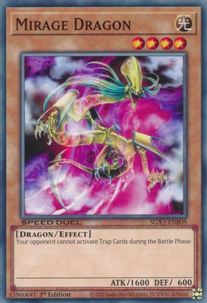 Mirage Dragon - Speed Duel GX: Duelists of Shadows - YuGiOh