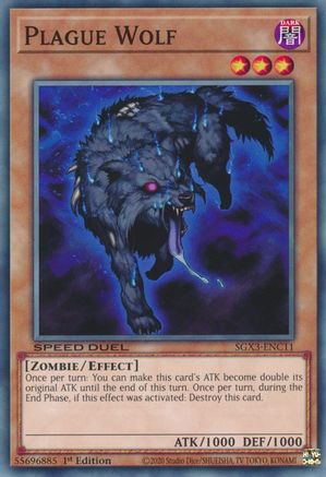 Plague Wolf - Speed Duel GX: Duelists of Shadows - YuGiOh