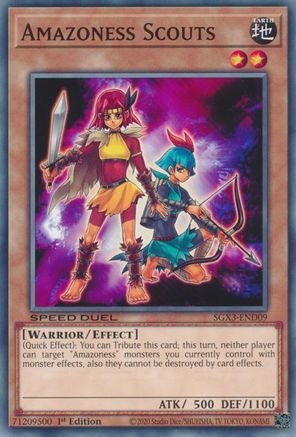 Amazoness Scouts - Speed Duel GX: Duelists of Shadows - YuGiOh