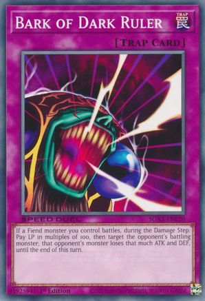Bark of Dark Ruler - Speed Duel GX: Duelists of Shadows - YuGiOh