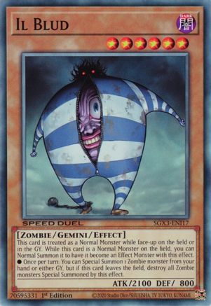 Il Blud - Speed Duel GX: Duelists of Shadows - YuGiOh