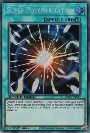 Super Polymerization (Secret Rare) - Speed Duel GX: Duelists of Shadows ...