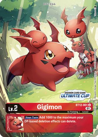 Gigimon (Ultimate Cup) - Across Time - Digimon Card Game