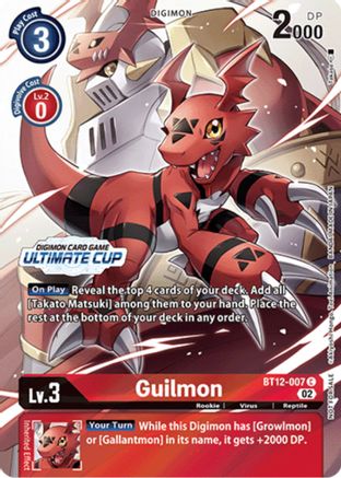 Guilmon (Ultimate Cup) - Across Time - Digimon Card Game