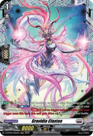 Gravidia Claxton (FR) - Dragontree Invasion - Cardfight Vanguard
