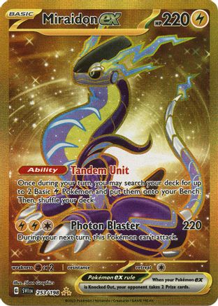 Miraidon ex - 253/198 - SV01: Scarlet & Violet Base Set - Pokemon