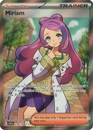 Miriam - 238/198 - SV01: Scarlet & Violet Base Set - Pokemon