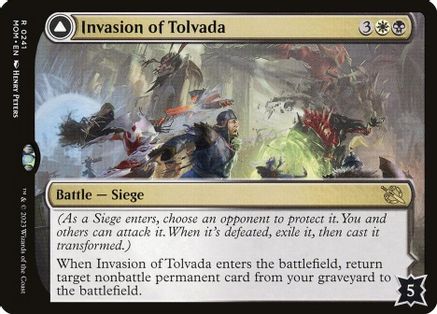 Invasion of Tolvada - March of the Machine - Magic: The Gathering