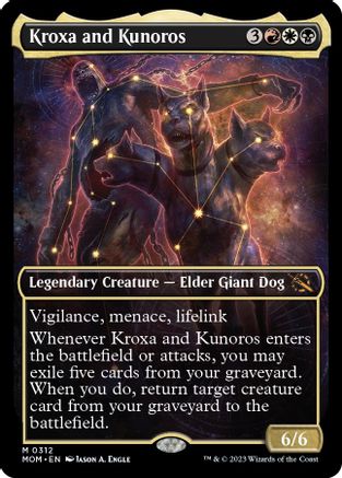 Kroxa and Kunoros (Showcase) - March of the Machine - Magic: The Gathering