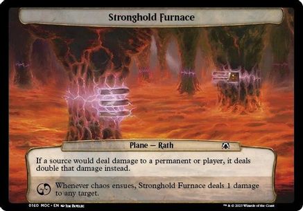Stronghold Furnace - Planechase: March of the Machine - Magic: The ...